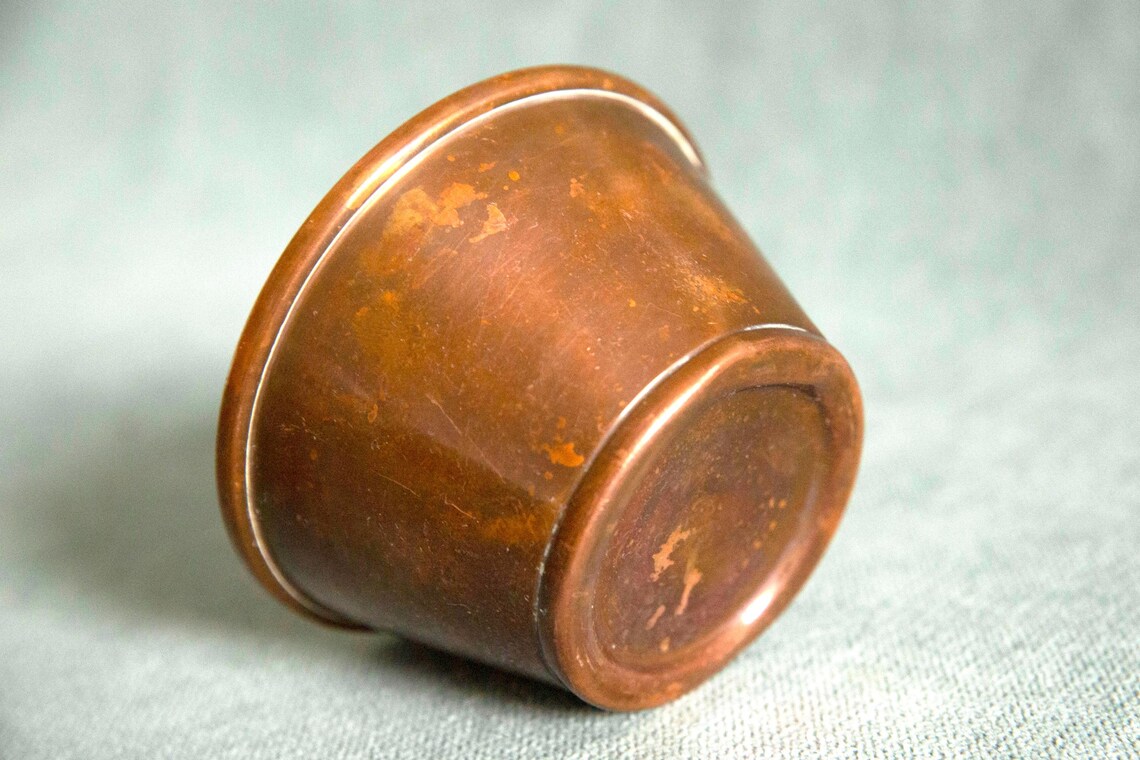 Vintage Copper Witch Bowl Incense Cone Holder, Ritual Cauldron Incense ...