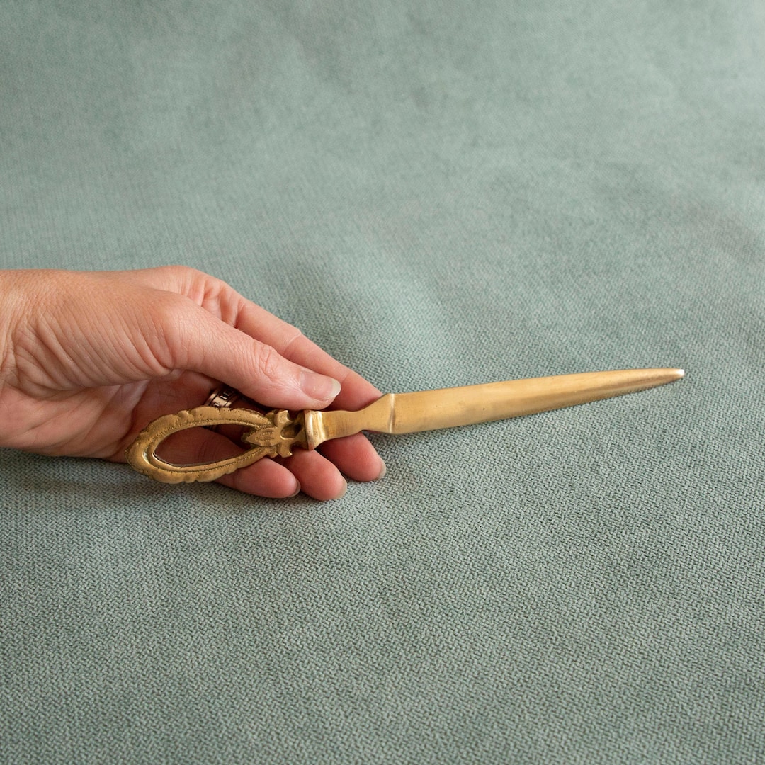 Vintage Athame Ritual Dagger, Brass Ceremonial Dagger, Spiritual Ritual ...