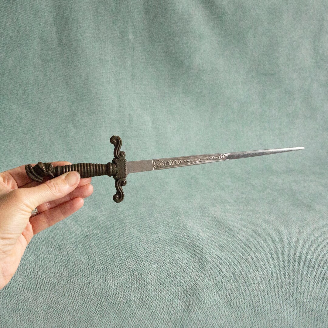 Vintage Athame Dagger, Altar Ritual Ceremonial Dagger, Ritual Knife ...