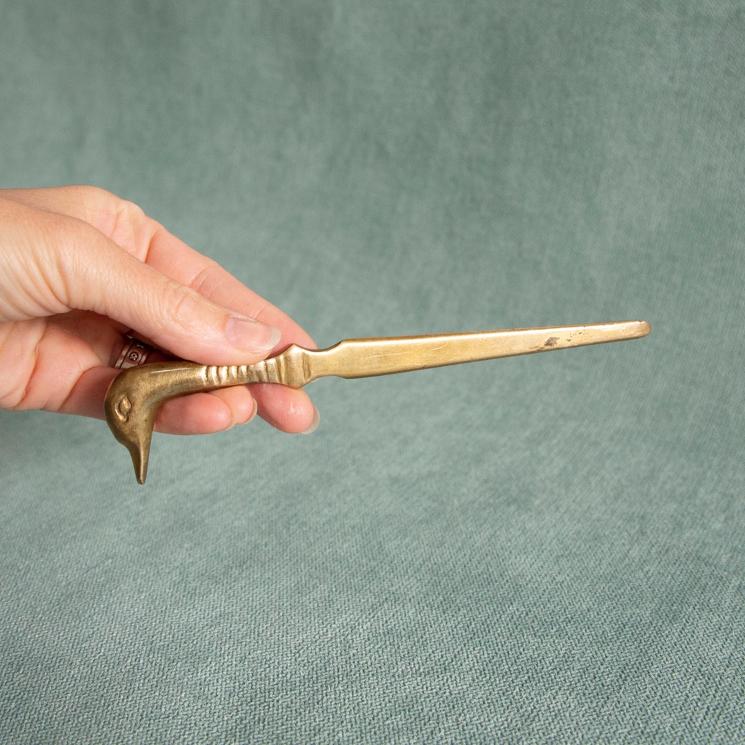 Vintage Athame Ritual Dagger, Brass Ceremonial Dagger, Spiritual Ritual ...