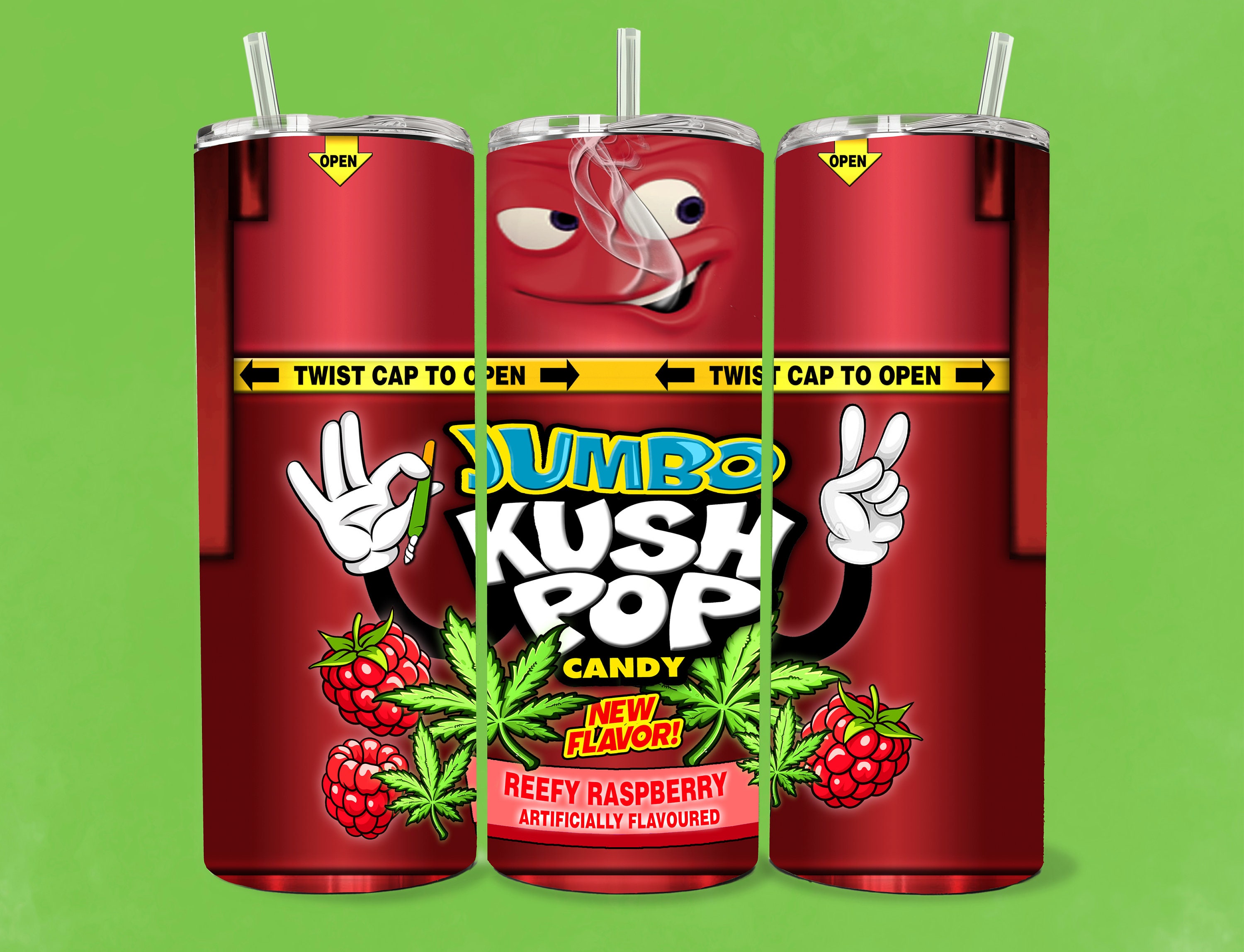 Jumbo Kush Pop 20oz Skinny Tumbler - Etsy