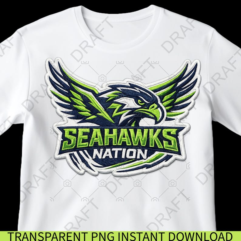 Seahawks Nation Shirt PNG | Football Fan Shirt Design | Game Day ...