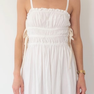 Holiday Side Tie Dress | PDF Sewing Pattern | Tie Detail, Ruched Style ...