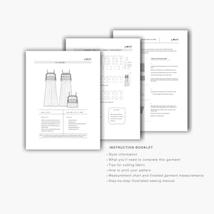 Holiday Side Tie Dress PDF Sewing Pattern Tie Detail, Ruched Style, Top ...