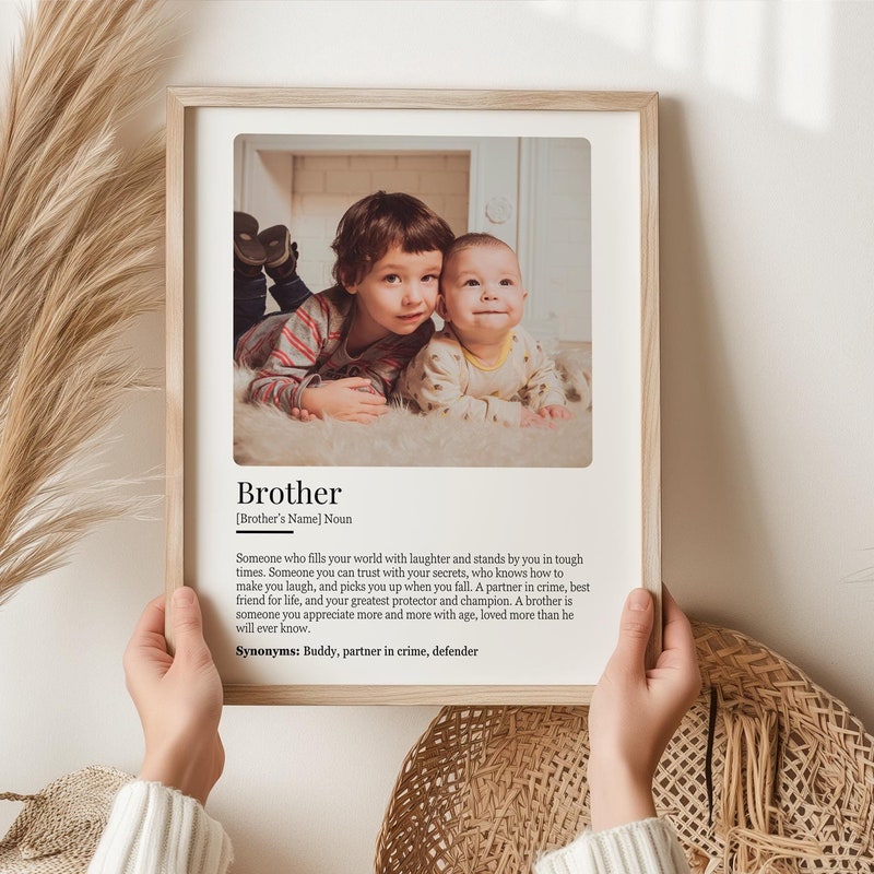 Brother Definition - Etsy