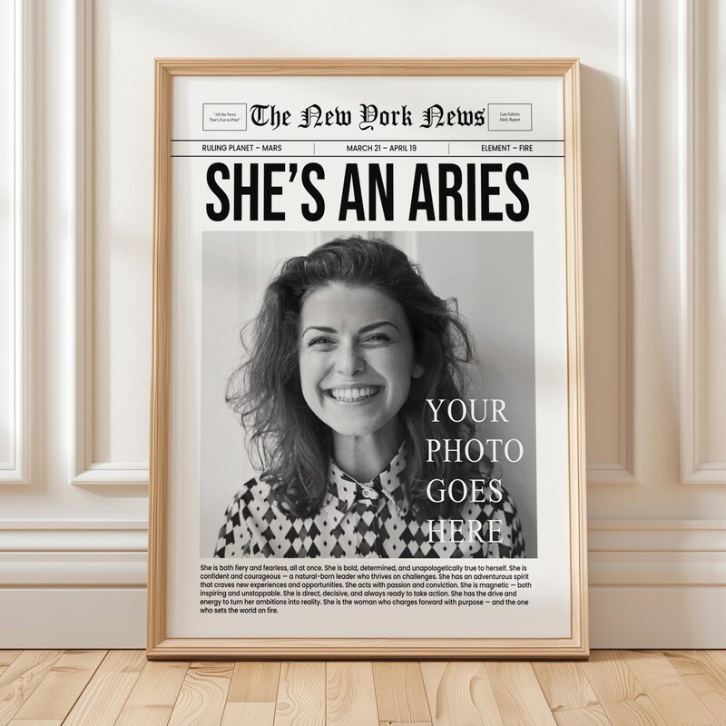 Aries Woman Art - Etsy