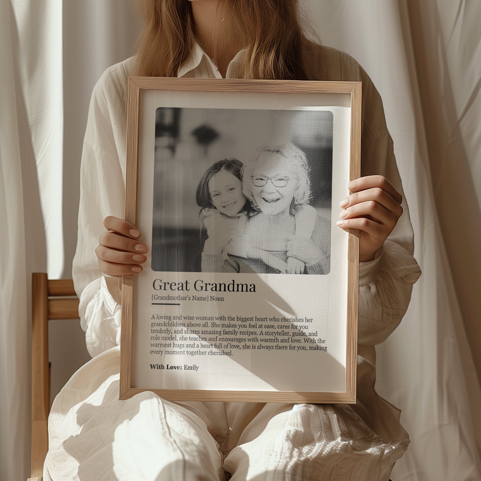 Printable Great Grandma Definition Wall Art Grammy Definition Print ...