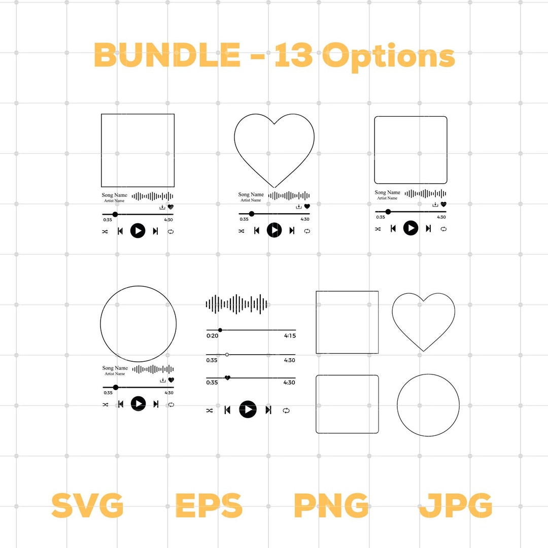 Music Player Svg Bundle, Music Player Display Audio Control Svg Play ...