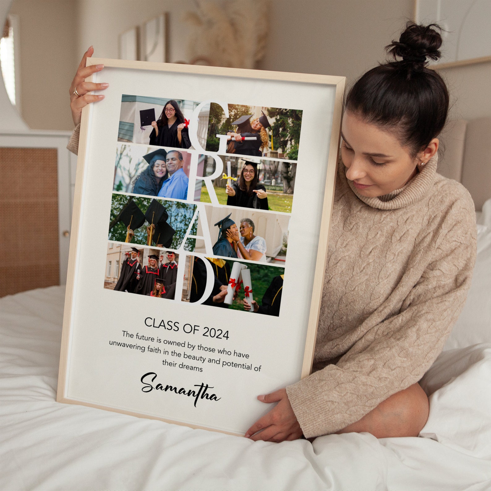 Personalized Graduation Photo Collage: Class of 2025, Graduation Party ...