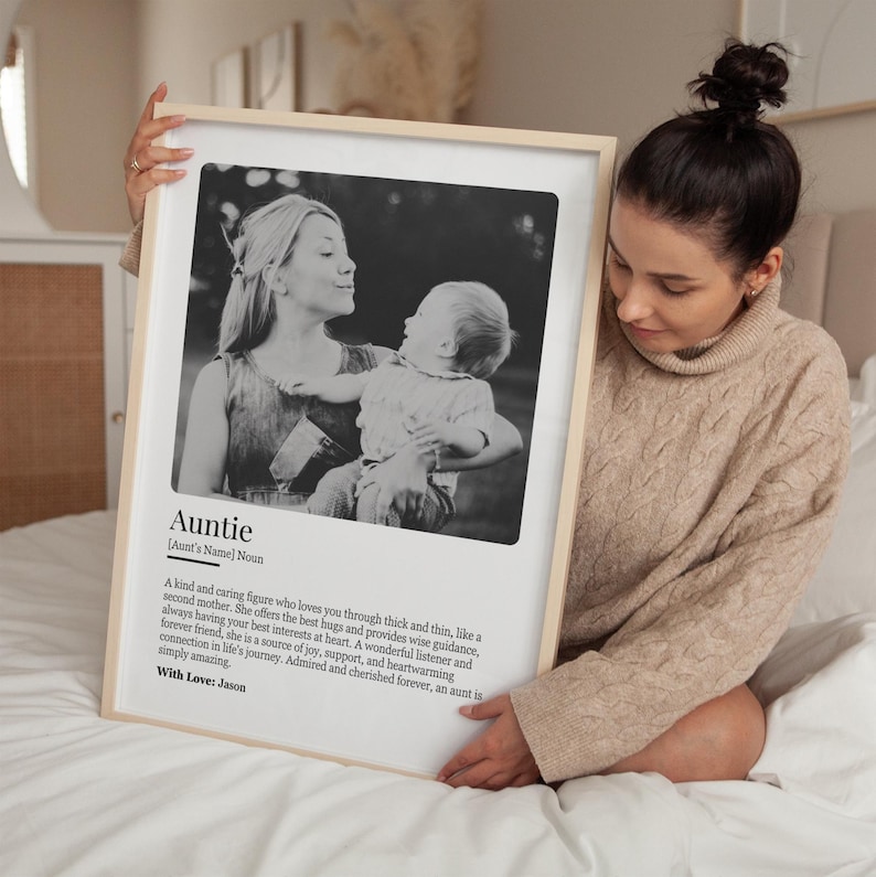 Personalised Auntie Definition Print (digital Download), Gift From ...