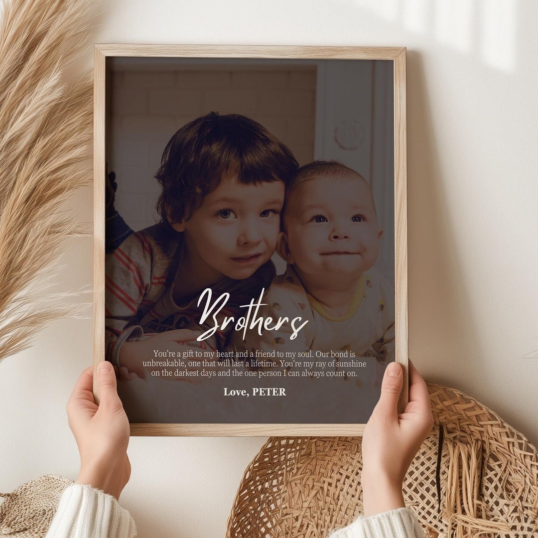 Personalized Big Brother Siblings Gift, New Big Brother Gift, Brother ...