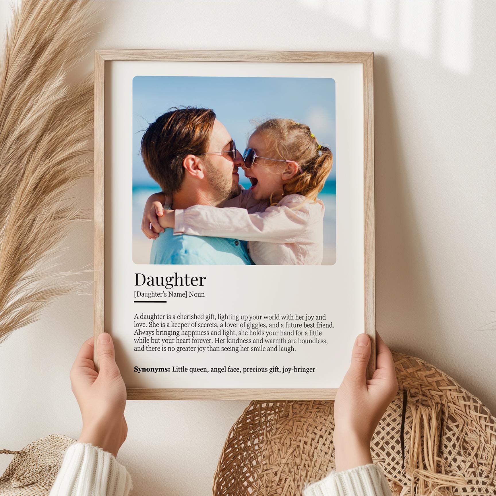 Personalised Daughter Definition Printable Wall Art Digital Download ...