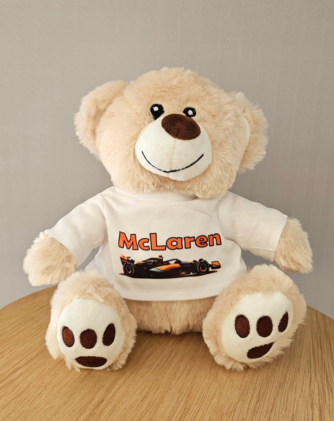 F1 Formula One Teddy Bear Mclaren Mercedes Ferrari Aston Martin Redbull ...