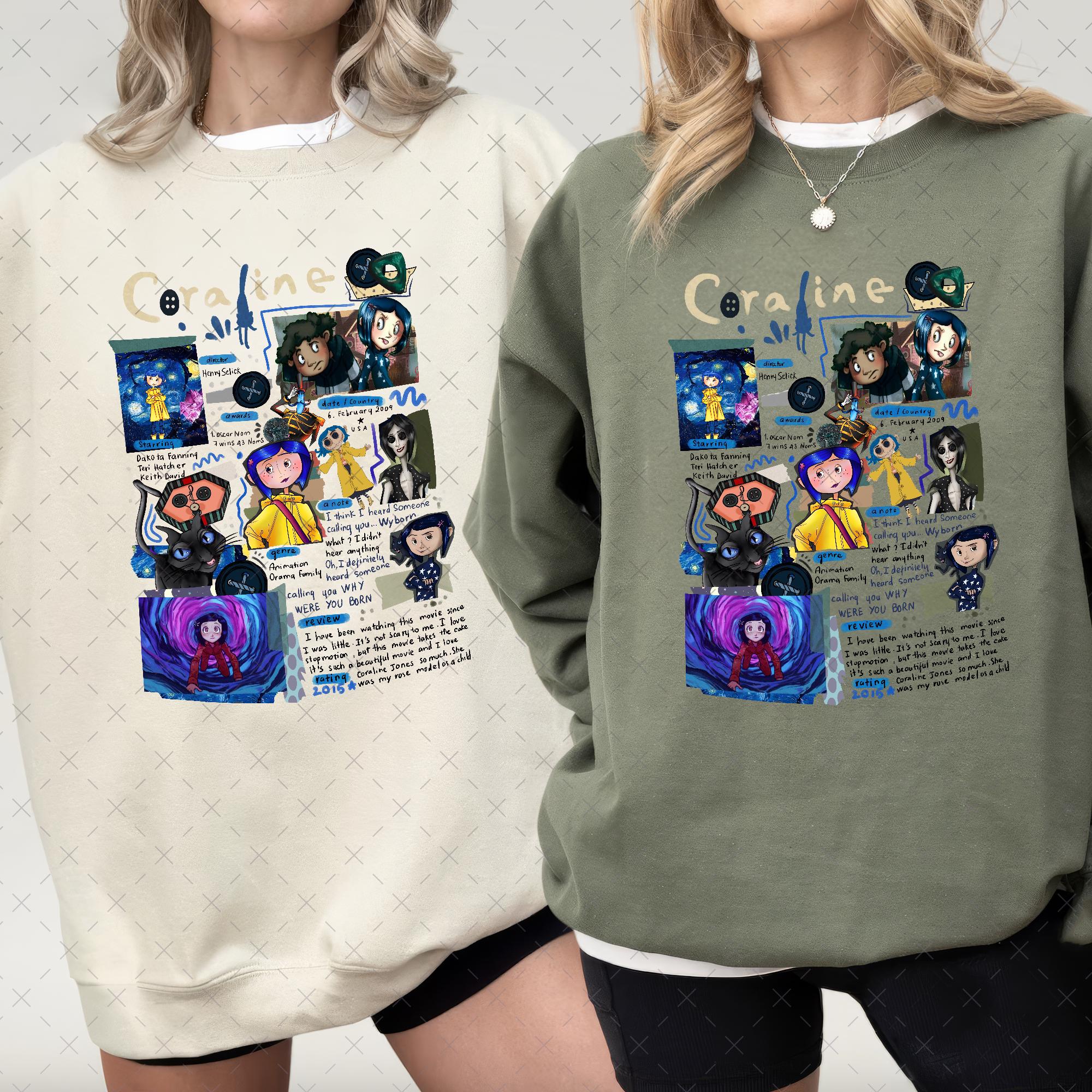 Vintage Coraline Png, Coraline Cartoon Characters, Coraline Button Eyes ...