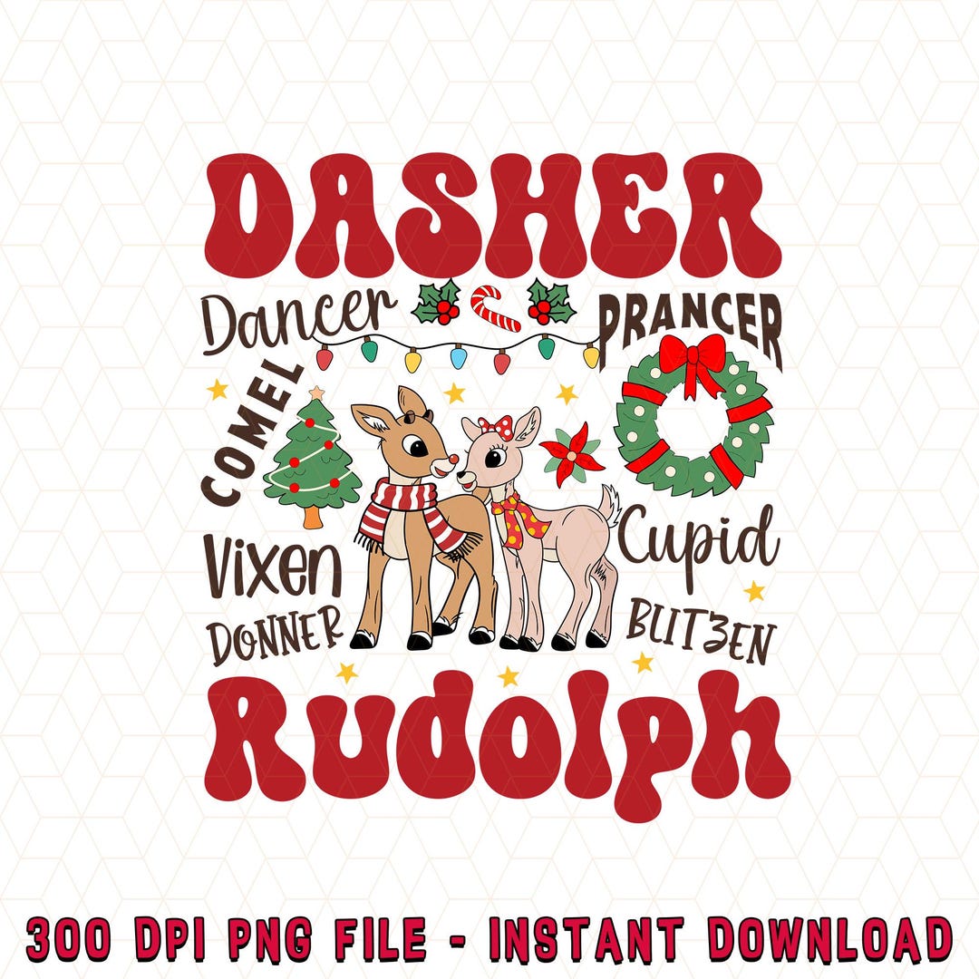 Rudolph the Red-nosed Reindeer Christmas PNG, Rudolph Xmas, Rudolph ...