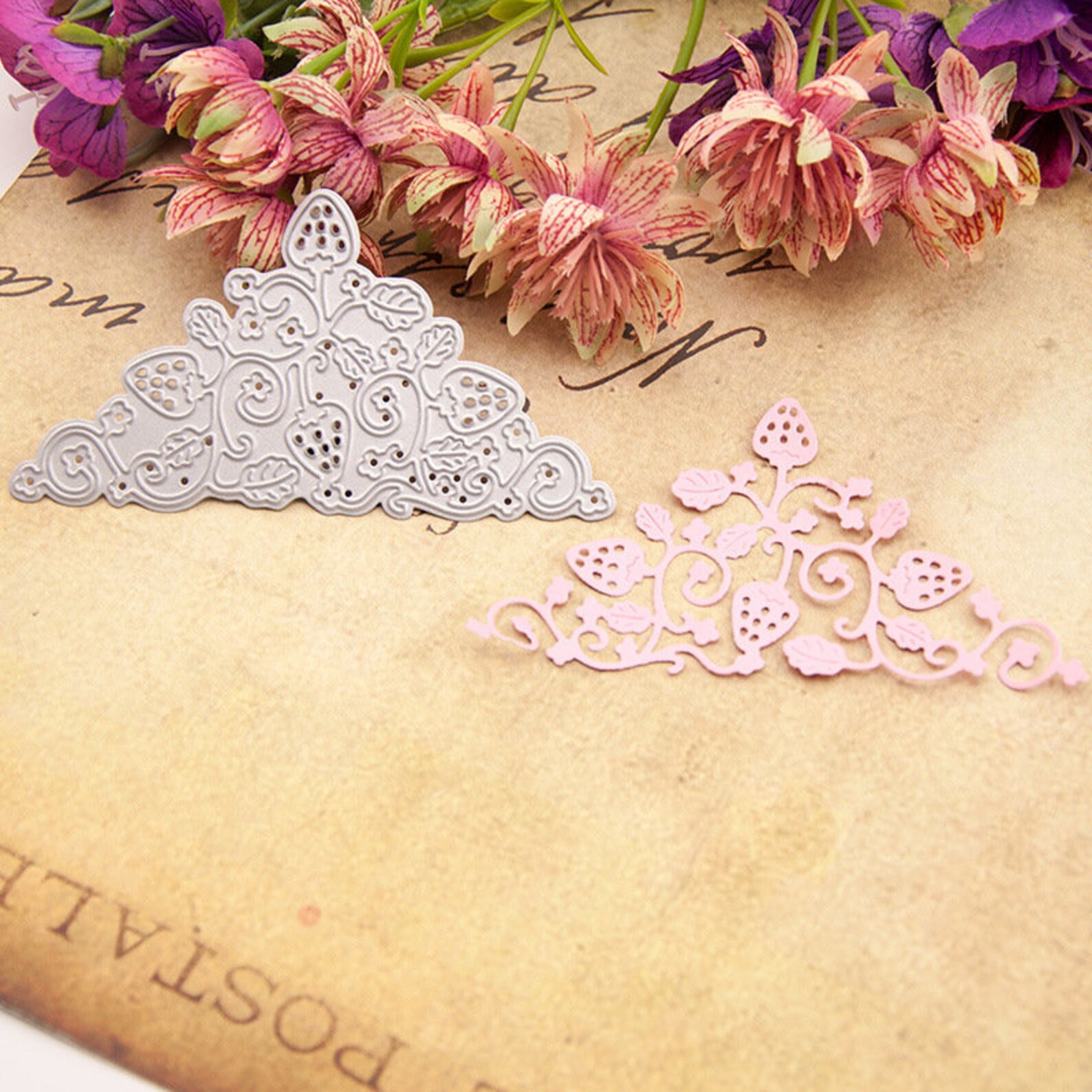 3D Flower Metal Cutting Dies Scrapbooking Floral Steel Craft Die Cut ...