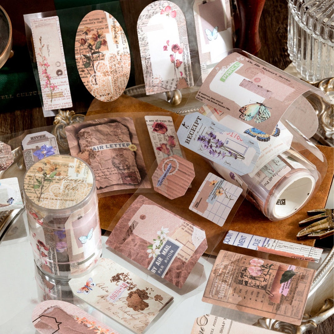 Writable Die Cut Paper Tape | Cute Planner Tape, Scrapbooking, Bullet ...