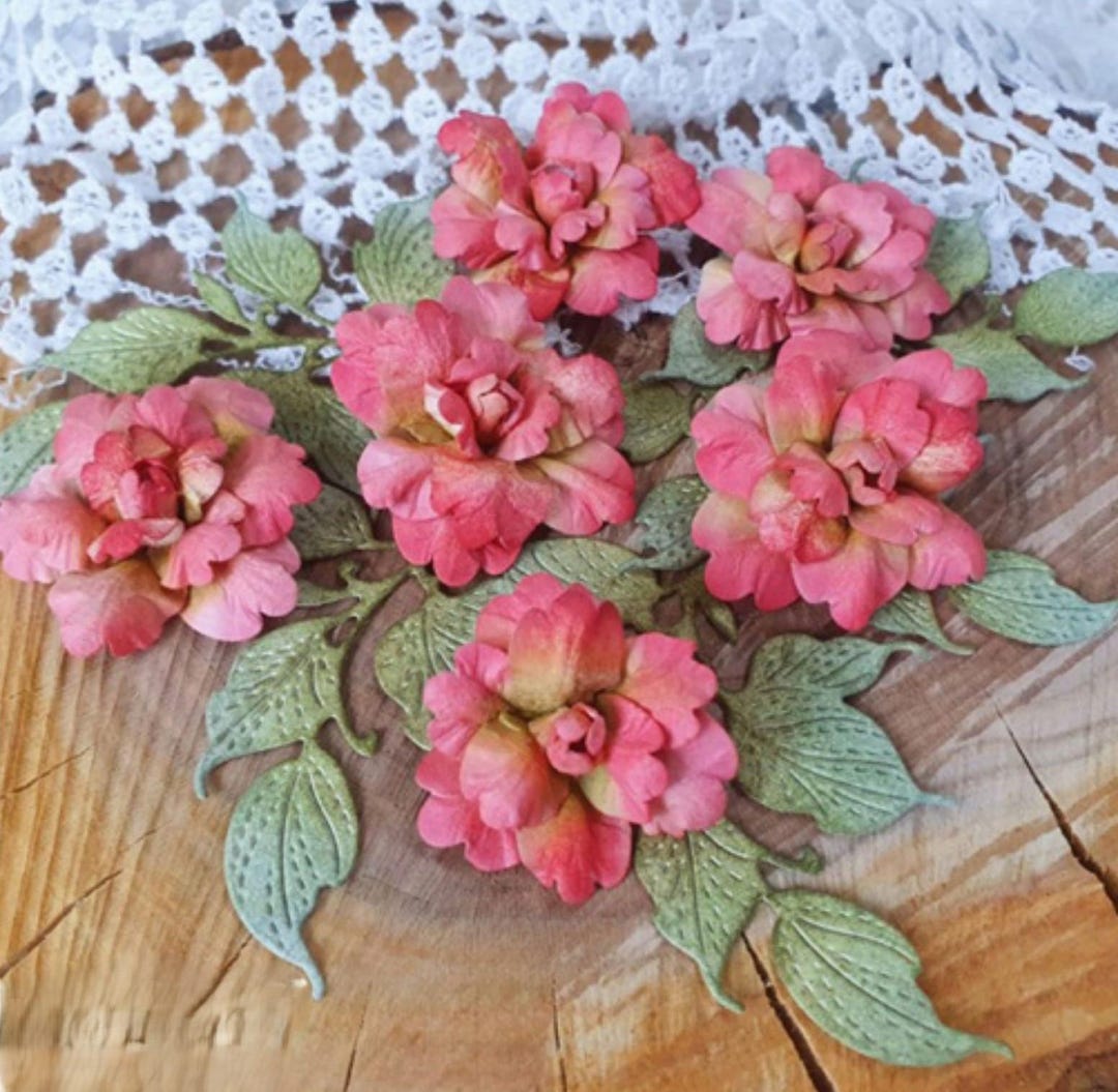 3D Flower Metal Cutting Dies Scrapbooking Floral Steel Craft Die Cut ...