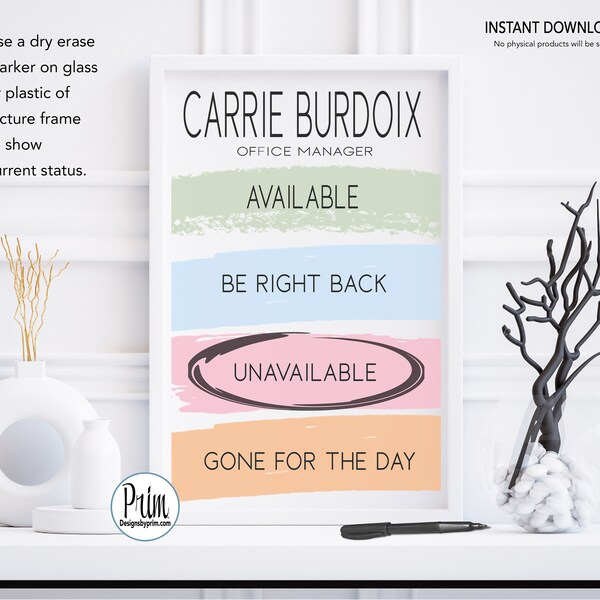 Unavailable Sign - Etsy