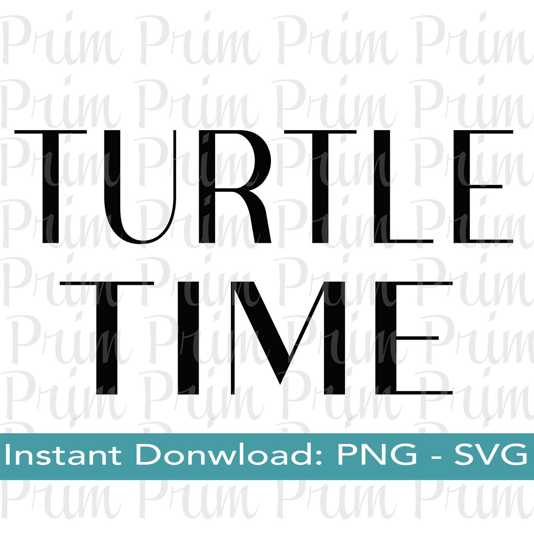 Turtle Time SVG PNG Ramona RHONY Bravo Real Housewives - Etsy