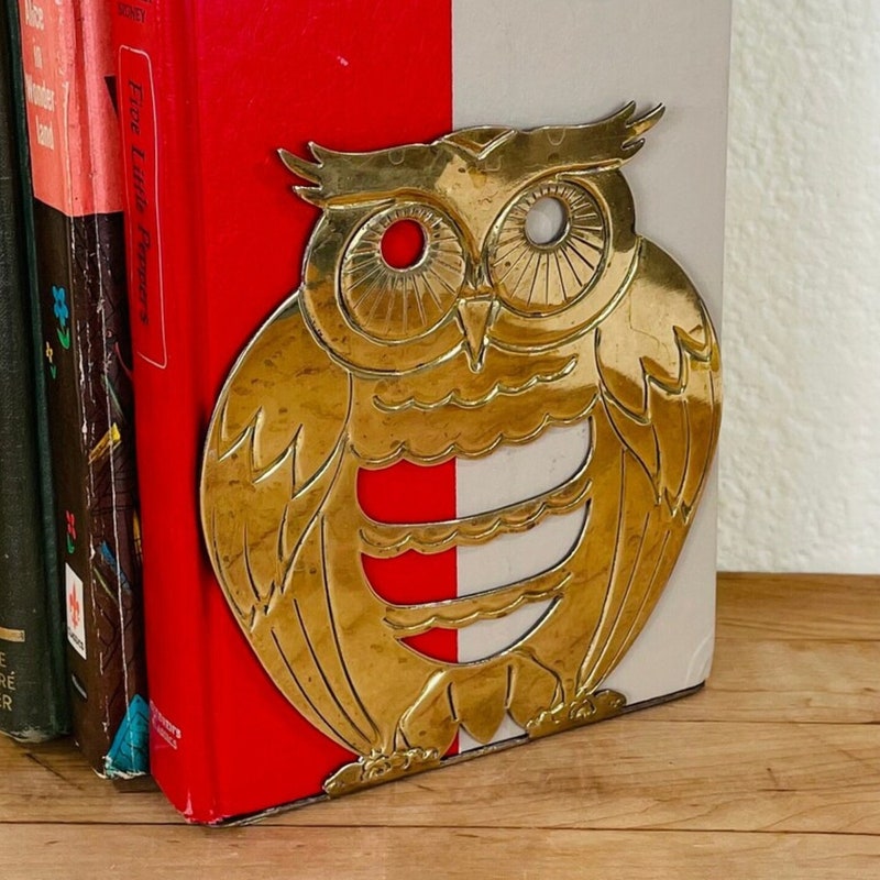 Brass Bookends - Etsy