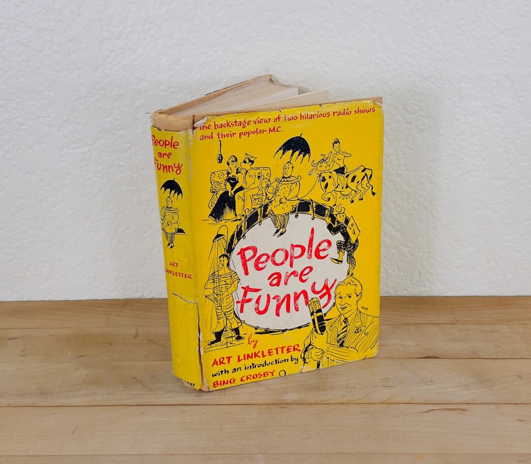 Funny C 1948 Book, People Are Funny by Art Linkletter, Hard Copy With ...