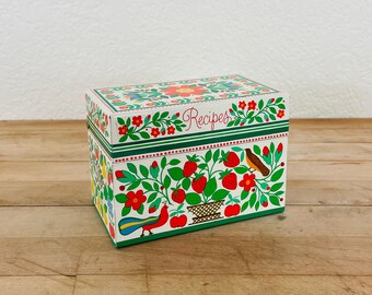 Hallmark Recipe Box | Etsy