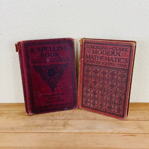 Old Spelling Books - Etsy