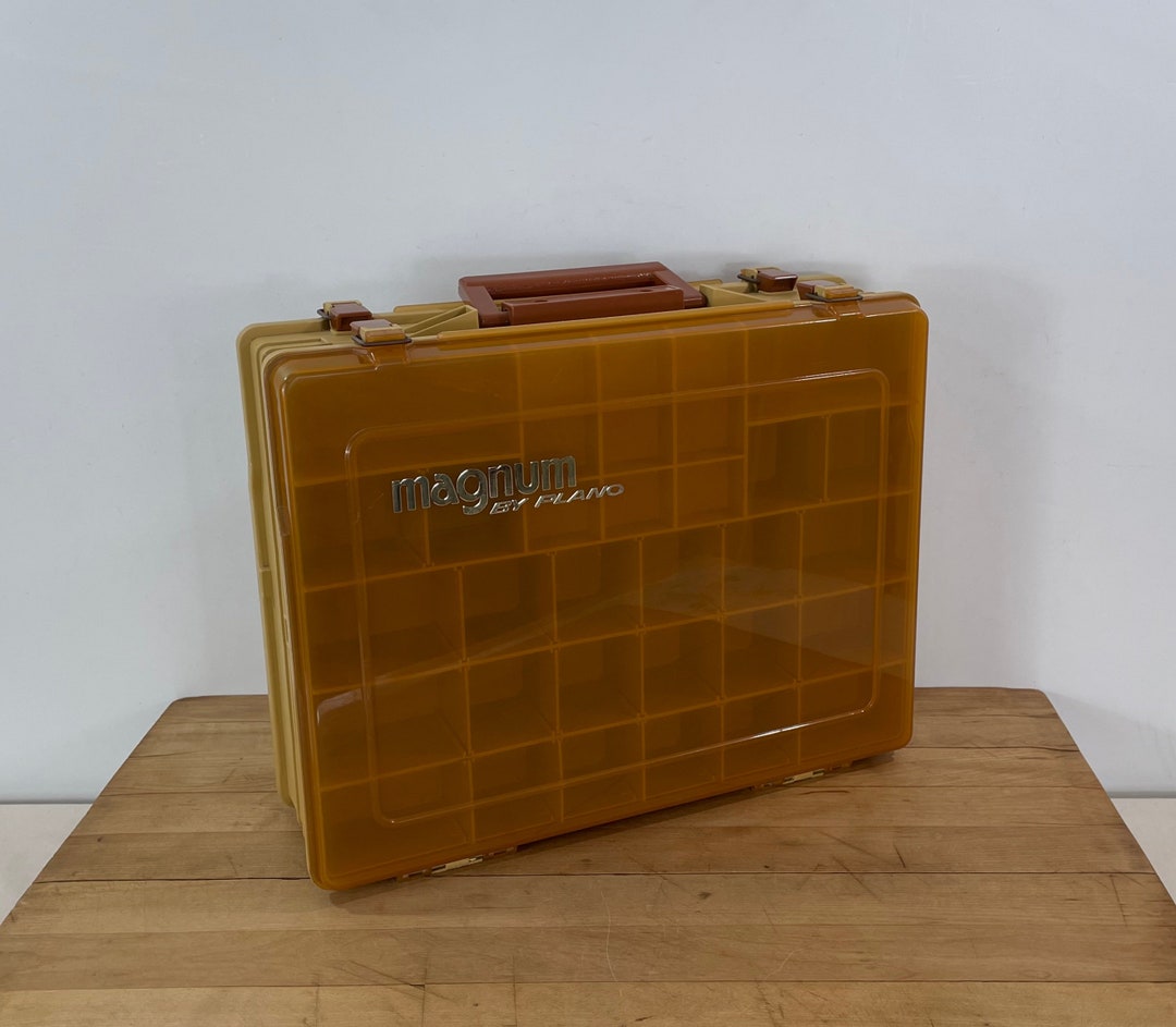 Magnum Double Sided Tackle Box by Plano, Double Sided Lure Box - Etsy