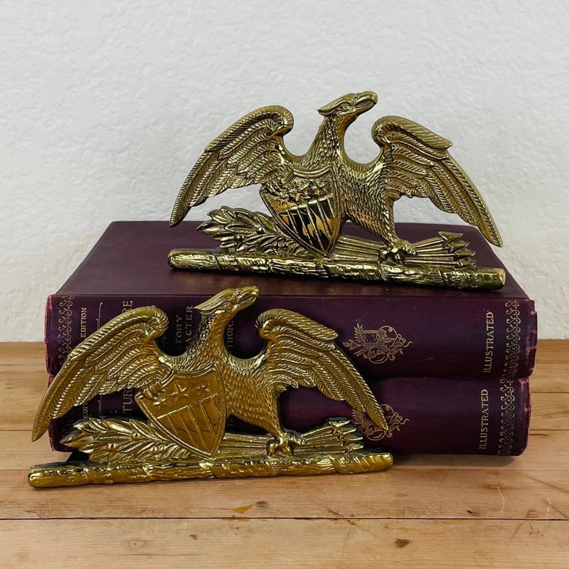 Eagle Bookends - Etsy