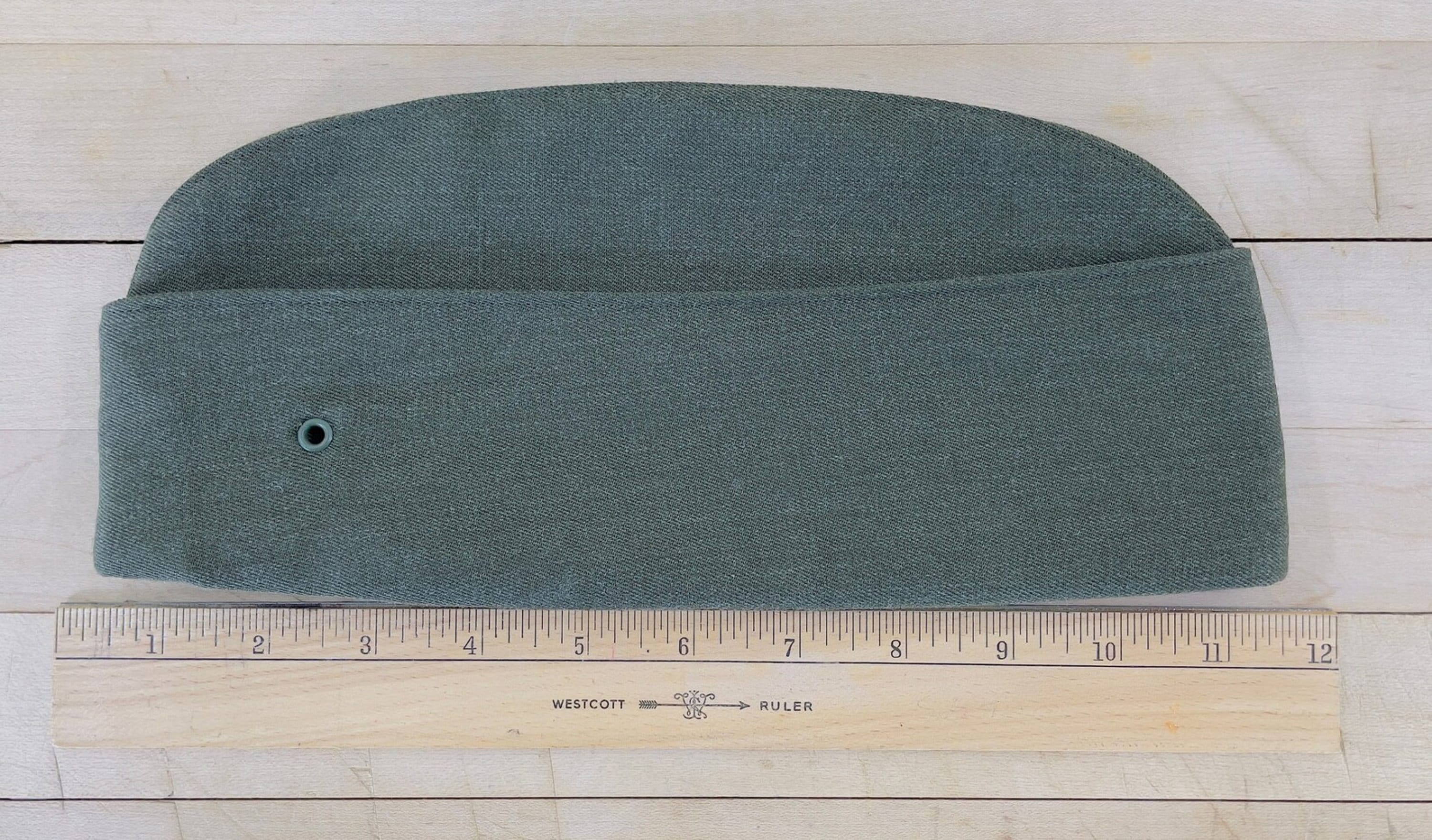 Garrison Cap, Green Wool Poly DSCP Valor Collection Man's Garrison Cap ...