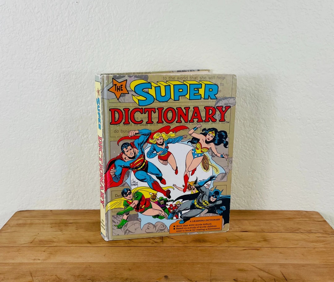 1978 First Edition the Super Dictionary A Learning - Etsy