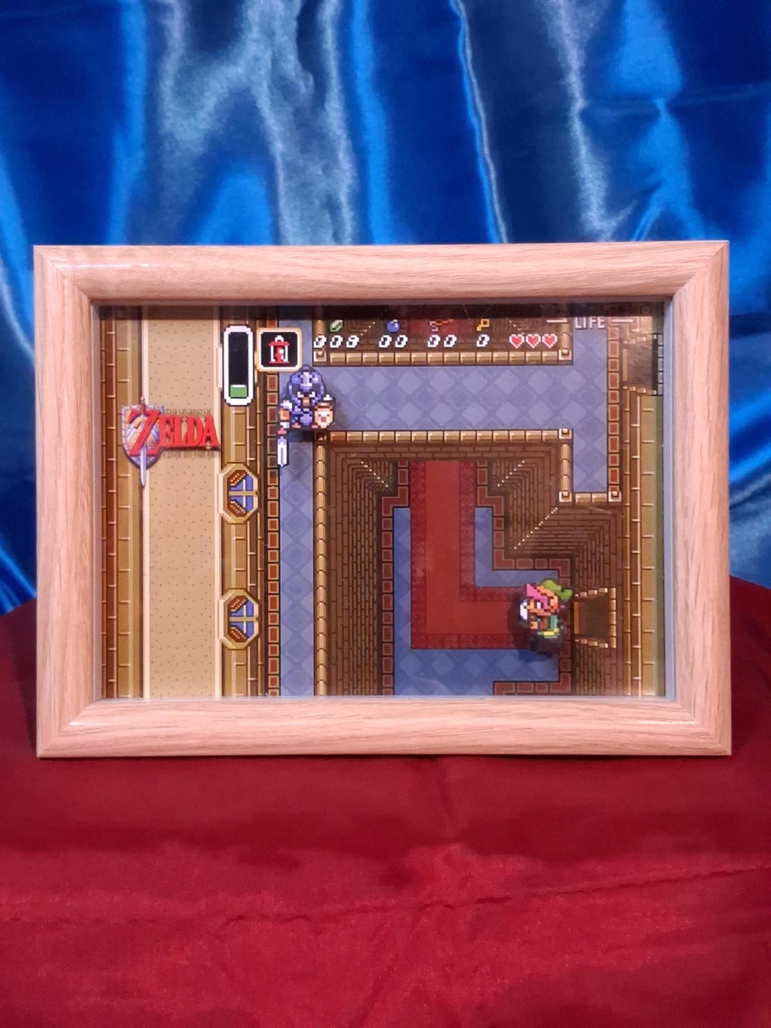 SNES Zelda Video Game 2D Diorama High-quality Frame - Etsy