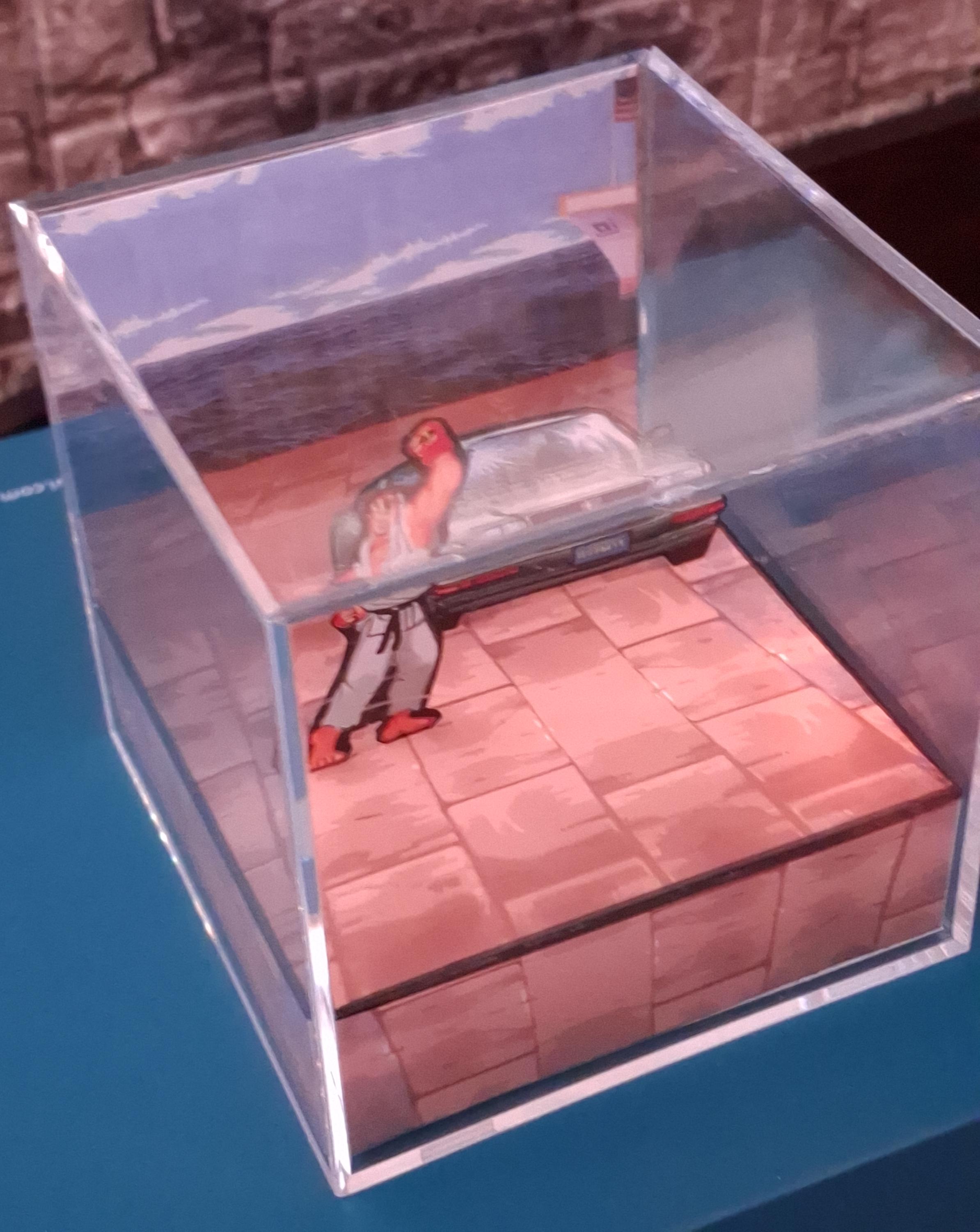SNES Street Fighter 2 Video Game 3D Cube Diorama High-quality - Etsy