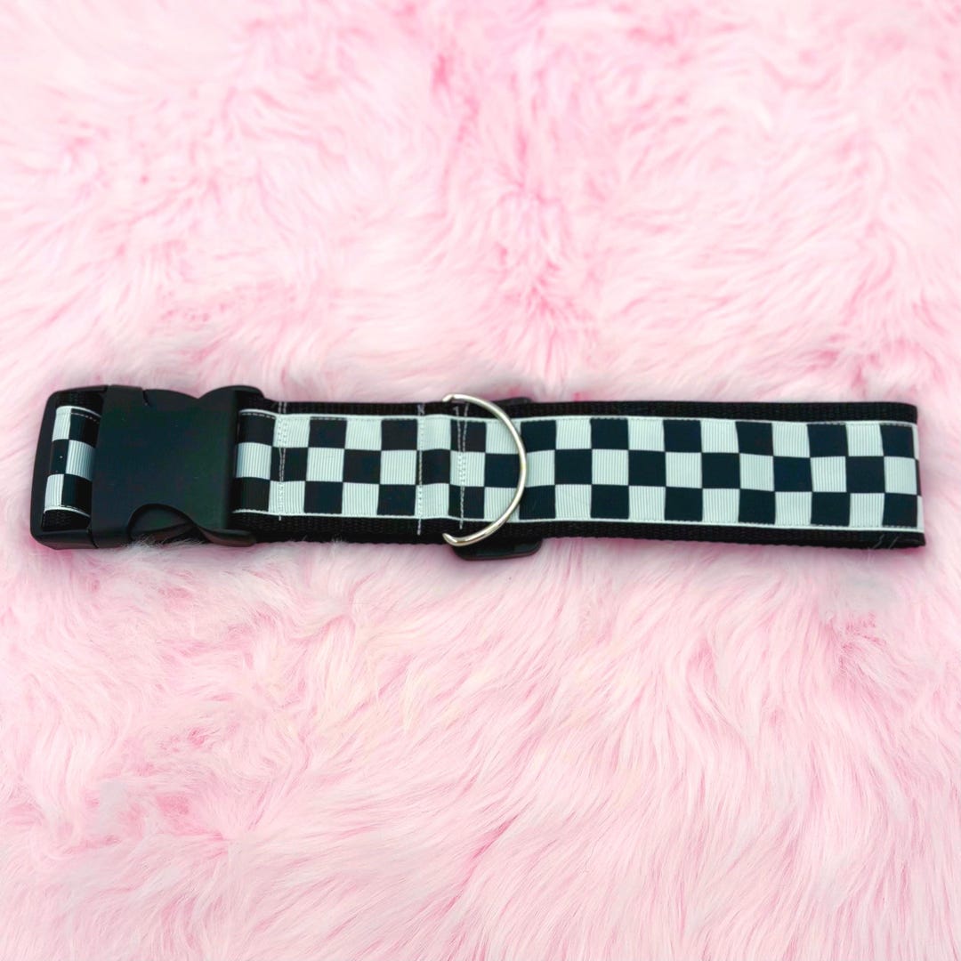 Checkered Fursuit Collar - Etsy
