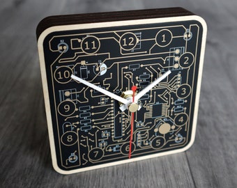 Circuit Board Clock - Etsy
