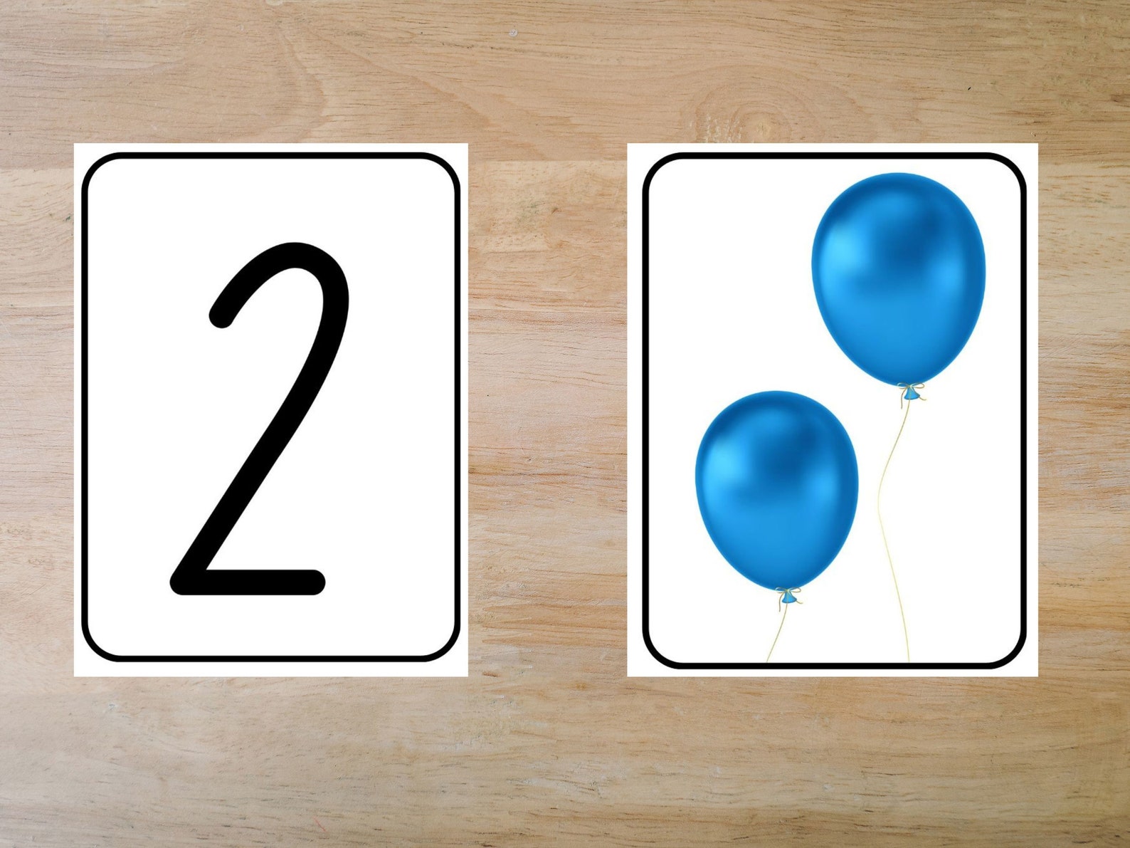 Number Flash Cards, Numeral Flash Cards, Count to 10 Cards, Counting ...