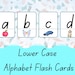 Lower Case Alphabet Flash Cards, Lower Case Letters Flash Cards, Large ...