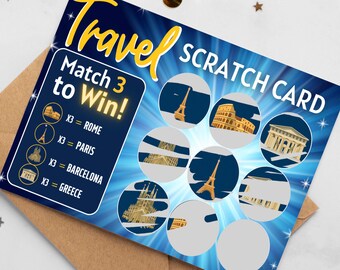 Travel Scratch Card - Etsy UK