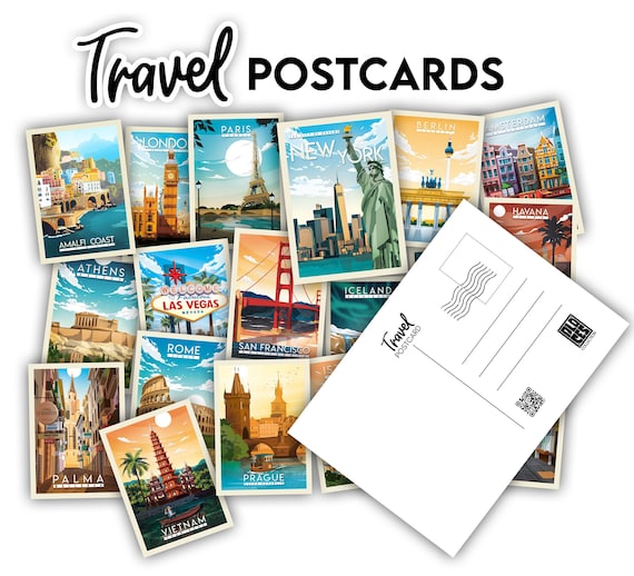 Travel Postcards Examples Travel Postcard Templates Venngage