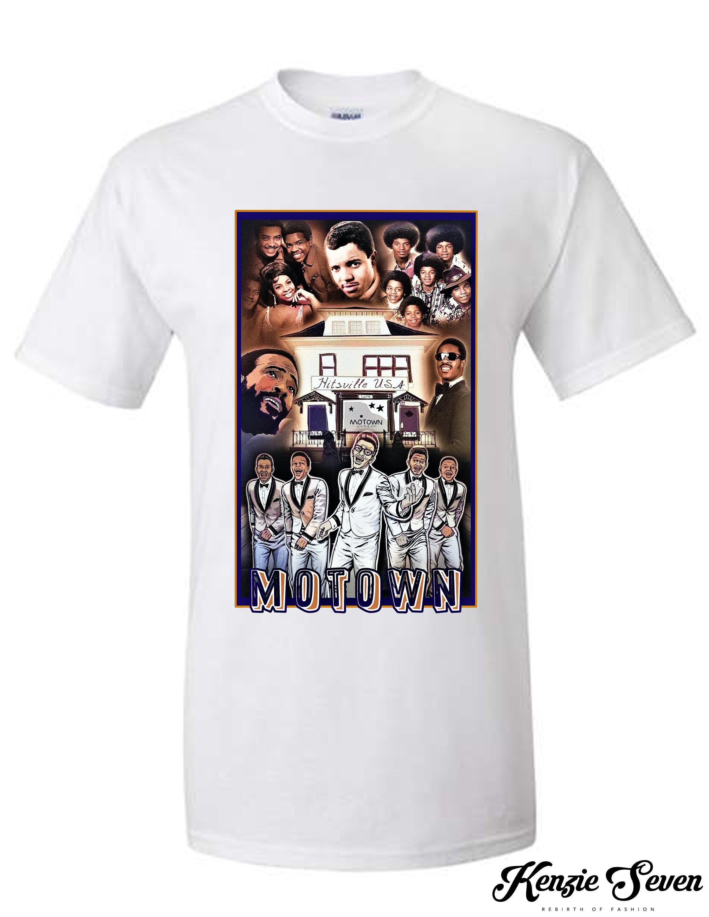 Motown Graphic Tee - Etsy