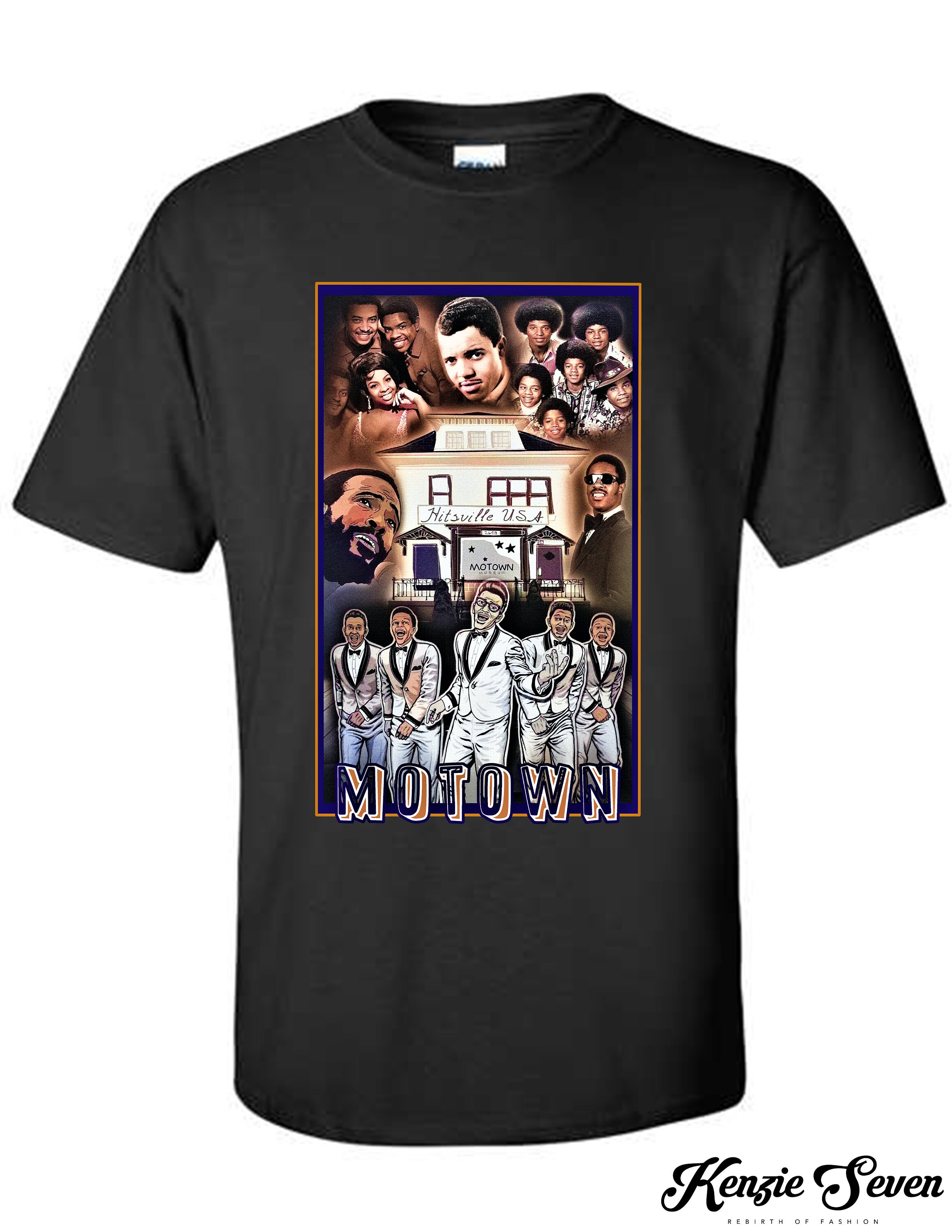 Motown Graphic Tee - Etsy