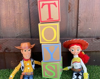 4" X 4" X 4" Toy Story Alphabet Block ~ Custom ~ Toy Story Décor ~ Toy ...