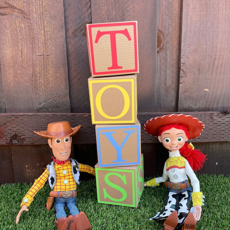 Toy Story Block Letters - Etsy
