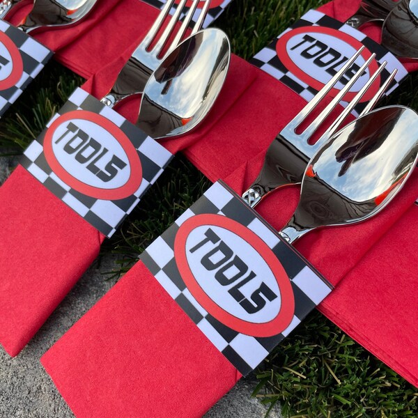 Silverware Wrapper - Etsy