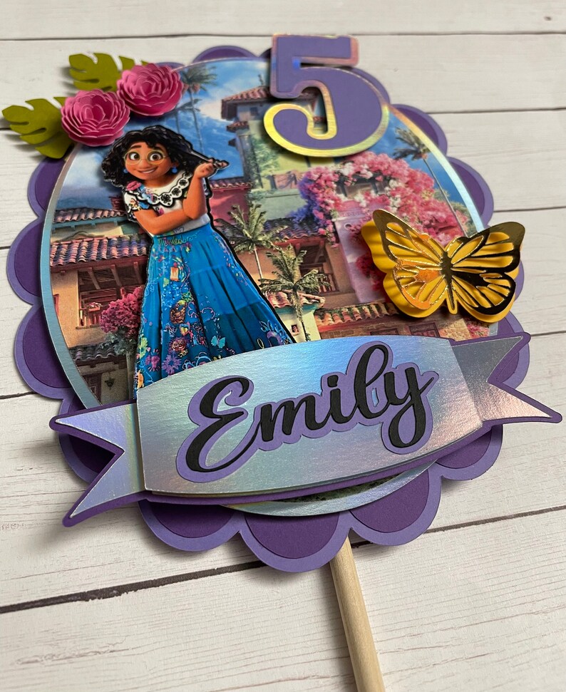 Personalized Encanto Cake Topper ~ Cake Topper ~ Encanto Favors ~ Boy ...