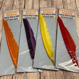 Magic Feather Wand Favors ~ Inspired Bluey Favors ~ Magic Feather Wand ...