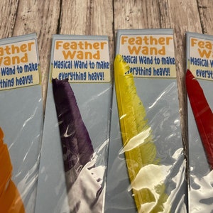 Magic Feather Wand Favors ~ Inspired Bluey Favors ~ Magic Feather Wand ...