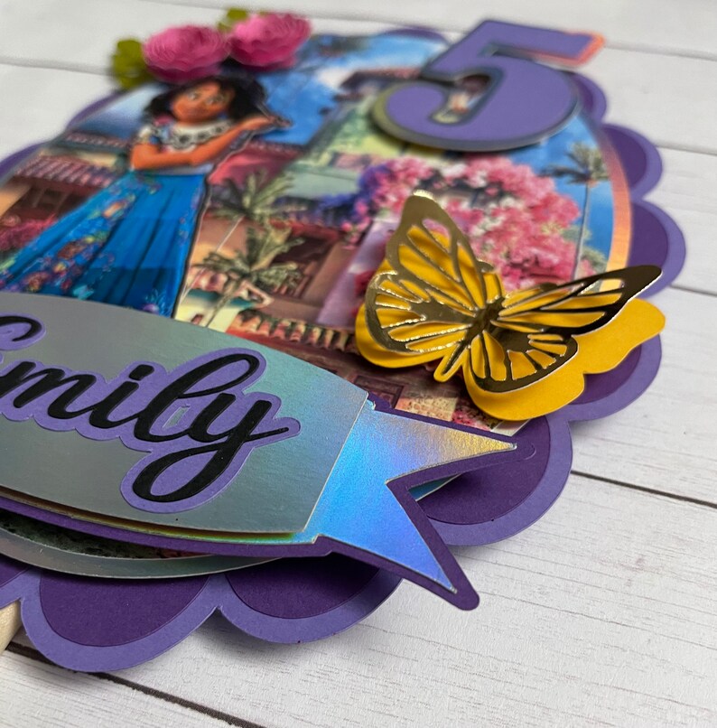 Personalized Encanto Cake Topper ~ Cake Topper ~ Encanto Favors ~ Boy ...