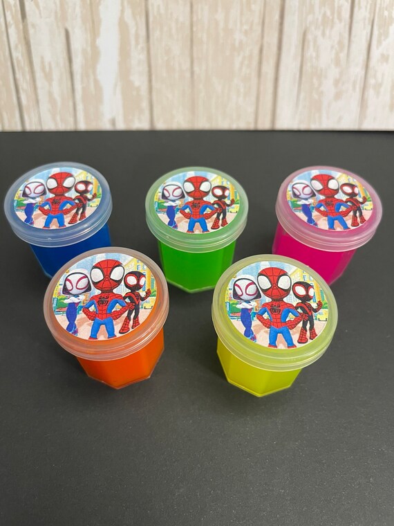 Spidey and His Amazing Friends Slime Favors Favors Slime - Etsy
